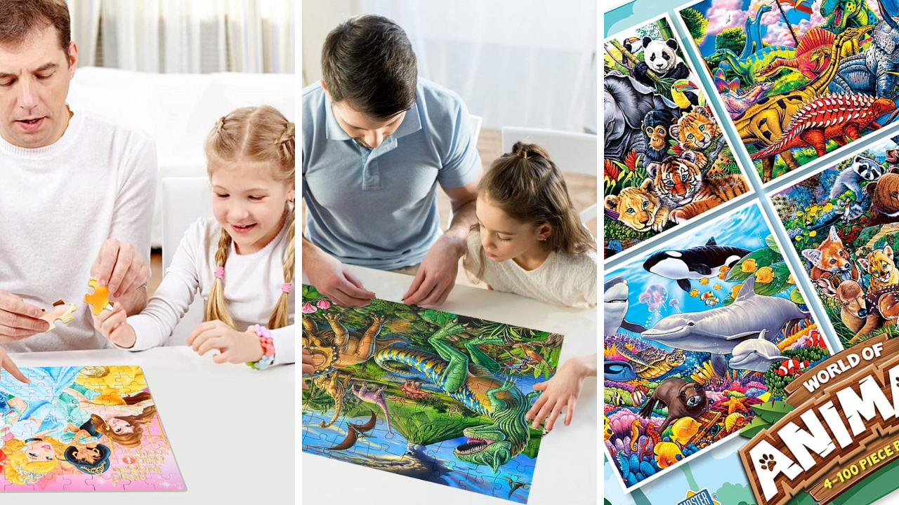 100 Piece Puzzles For Kids: 8 Challenging Kids' Puzzles That'll Keep ...