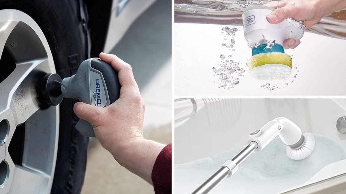 Top 5 Power Scrubbers: Get Ready to Say Goodbye to Stubborn Dirt and Grime!