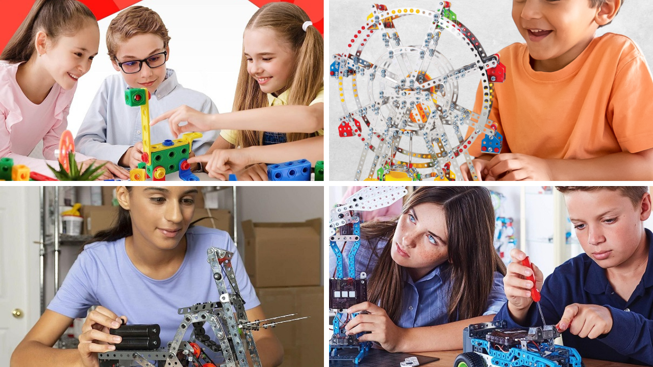 Building Up Smiles: A Review of 8 Erector Sets For Kids!