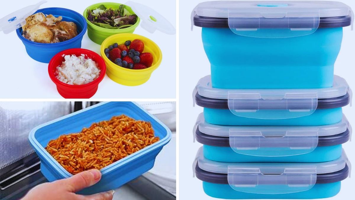 Declutter with Ease: Top Collapsible Food Storage Containers