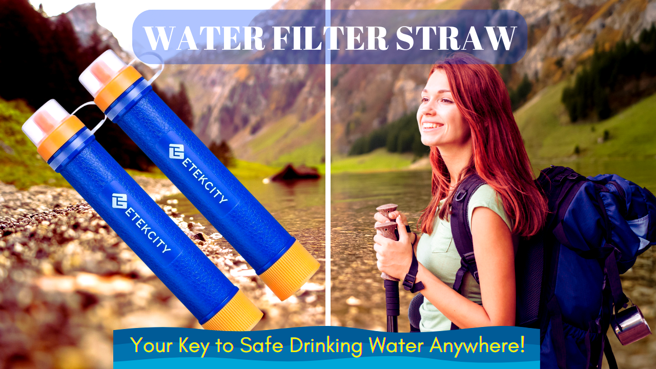 Ultimate Water Filter Straw: Safe Water Anywhere!
