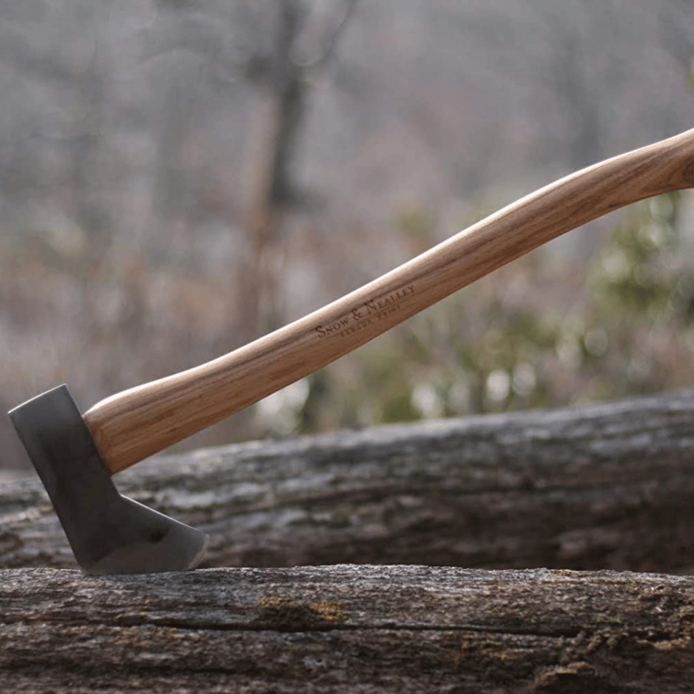Camping Must-Have: Durable Camper Axe for Chopping Wood!